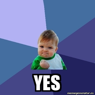 Meme Bebe Exitoso - Yes - 32362392