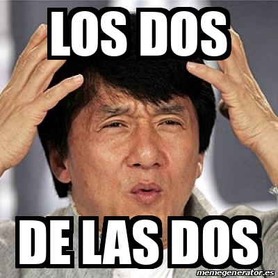 Meme Jackie Chan - los dos de las dos - 32364448