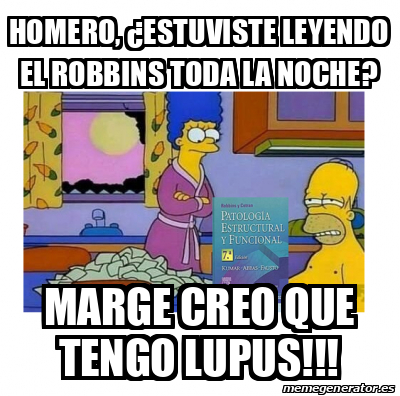 Meme Personalizado - homero, ¿estuviste leyendo el robbins toda la ...