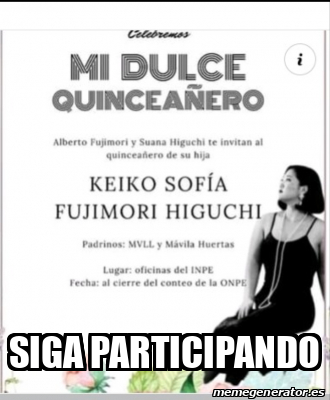 Meme Personalizado - Siga participando - 32376263