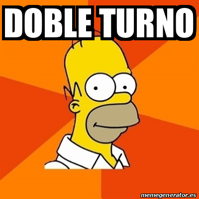 Meme Homer - doble turno - 32377040