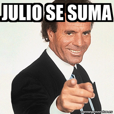 Meme Julio Iglesias - Julio se suma - 32390730