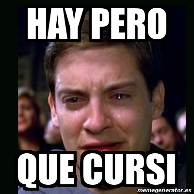 Meme crying peter parker - Hay pero Que cursi - 32392195