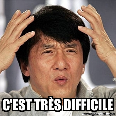 Meme Jackie Chan - c'est très difficile - 32397912