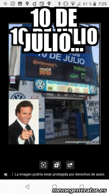 Meme Personalizado - 10 de Julio... - 32399283