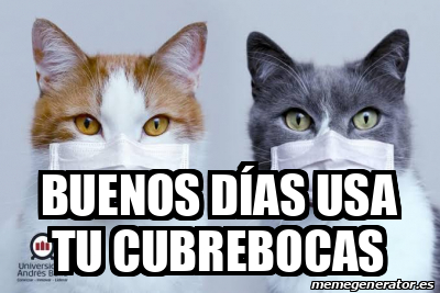Meme Personalizado - Buenos días usa tu cubrebocas - 32399647
