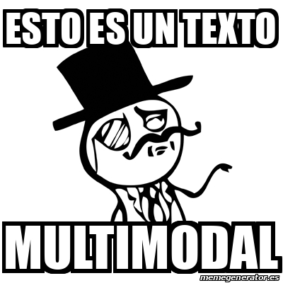 Meme Feel Like A Sir - esto es un texto multimodal - 32048503