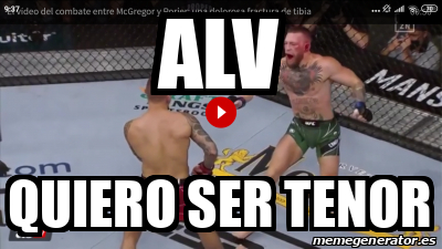 Meme Personalizado - alv quiero ser Tenor - 32400883