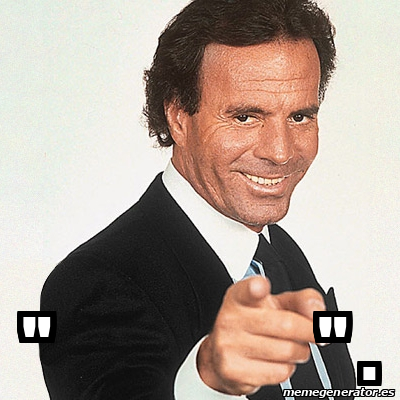 Meme Julio Iglesias - " " . - 32400903