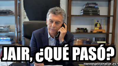 Meme Personalizado - Jair, ¿qué pasó? - 32401250