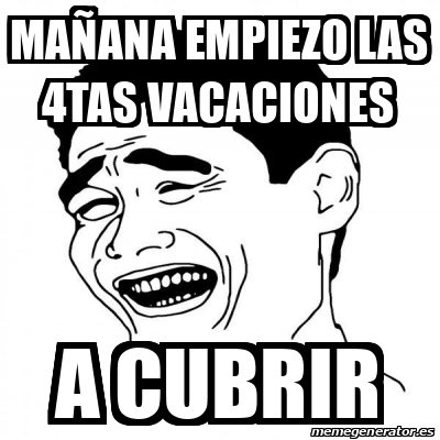 Meme Yao Ming 2 - Mañana empiezo las 4tas vacaciones A cubrir - 32405101