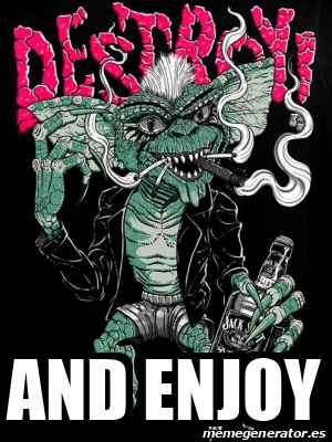 Meme Personalizado - And enjoy - 32408638