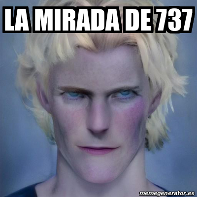 Meme Personalizado - la mirada de 737 - 32409674