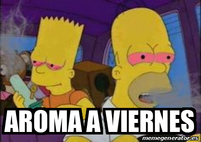 Meme Personalizado - Aroma a viernes - 32413904