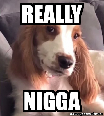Meme Personalizado - REALLY NIGGA - 32415623