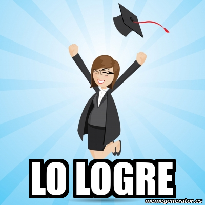 Meme Personalizado - LO LOGRE - 32416953