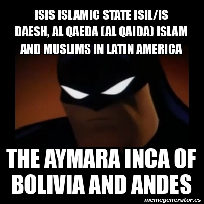 Meme Disapproving Batman - ISIS Islamic State ISIL/IS Daesh, Al Qaeda ...