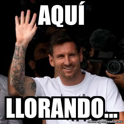 Meme Personalizado - Aquí Llorando... - 32433746