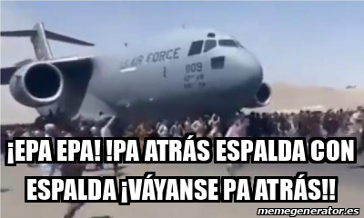 Meme Personalizado - ¡Epa epa! !pa atrás espalda con espalda ¡váyanse ...