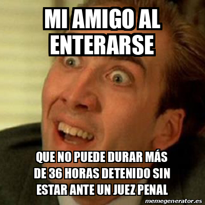 Meme No me digas - MI AMIGO AL ENTERARSE QUE NO PUEDE DURAR MÁS DE 36 ...