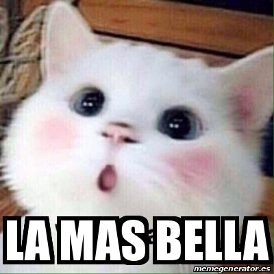 Meme Personalizado - LA MAS BELLA - 32448329