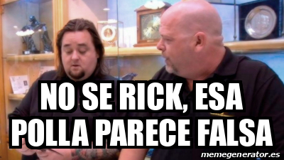 Meme Personalizado - No se Rick, esa polla parece falsa - 32453405