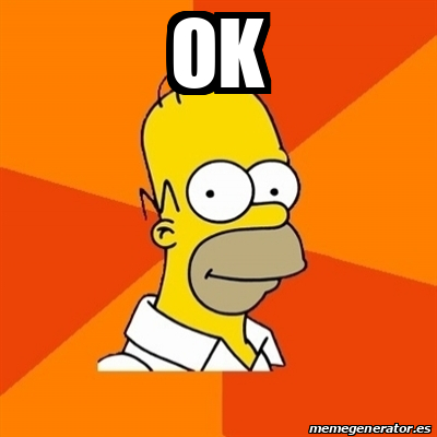 Meme Homer - ok - 32475977