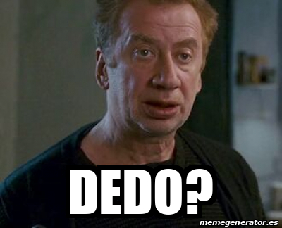 Meme Personalizado - Dedo? - 32477627