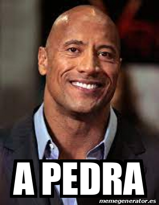 Meme Personalizado - a pedra - 32480063