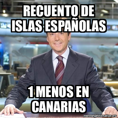 Meme Matias Prats - RECUENTO DE ISLAS ESPAÑOLAS 1 MENOS EN CANARIAS ...