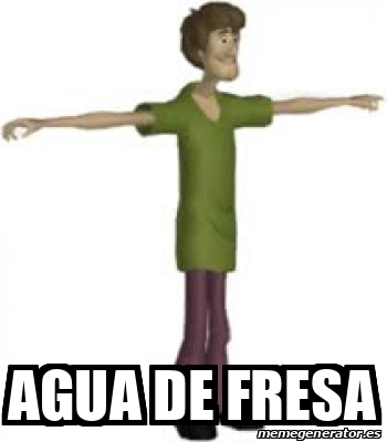 Meme Personalizado - agua de fresa - 32482434