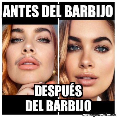 Meme Personalizado - Antes del barbijo Después del barbijo - 32484250