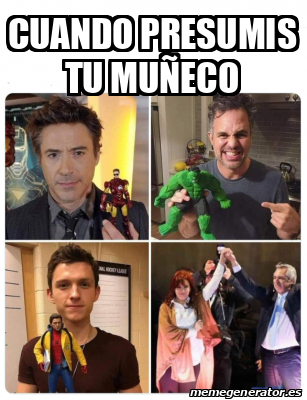 Meme Personalizado - CUANDO PRESUMIS TU MUÑECO - 32484606