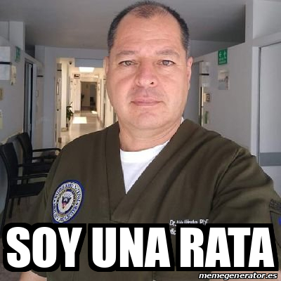 Meme Personalizado - Soy una rata - 32486678