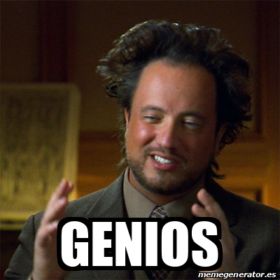 Meme Personalizado - Genios - 32496700