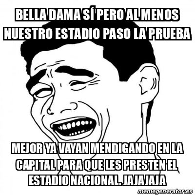 Meme Yao Ming 2 - Bella dama Sí pero al menos nuestro estadio paso la ...