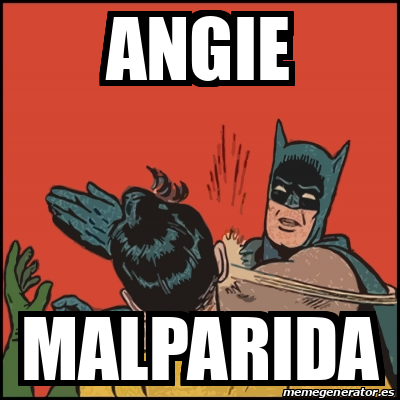 Meme Batman slaps Robin - angie malparida - 32501328