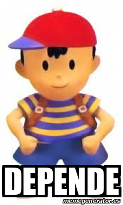 Meme Personalizado - depende - 32501419