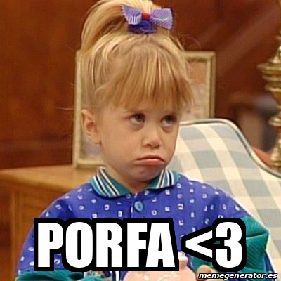 Meme Personalizado - Porfa