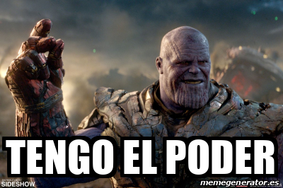 Meme Personalizado - tengo el poder - 32506381
