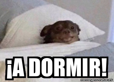 Meme Personalizado - ¡a dormir! - 32507068