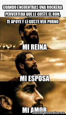 Meme Personalizado - Cuando encuentras una rockera pervertida que le ...