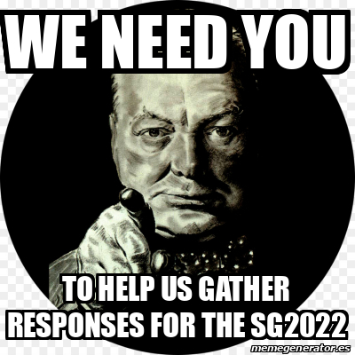 Meme Personalizado - we need you to help us gather responses for the ...