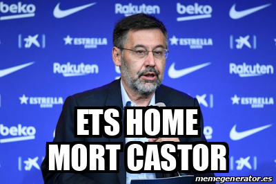 Meme Personalizado - ets home mort castor - 32515059