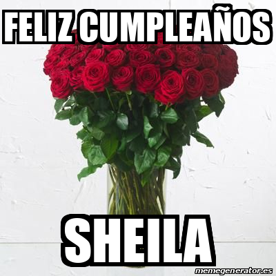 Meme Personalizado - Feliz Cumpleaños Sheila - 32524981