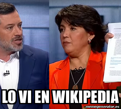 Meme Personalizado - Lo vi en wikipedia - 32527325