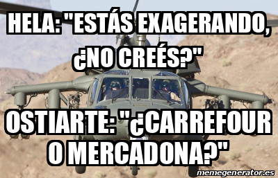 Meme Personalizado - Hela: "Estás exagerando, ¿No creés?" Ostiarte ...