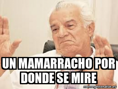 Meme Personalizado - Un mamarracho por donde se mire - 32532682