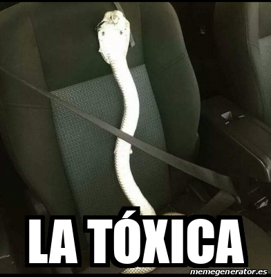 Meme Personalizado - La tóxica - 32538257