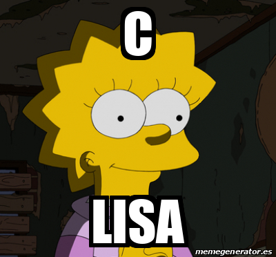 Meme Personalizado - c lisa - 32538448